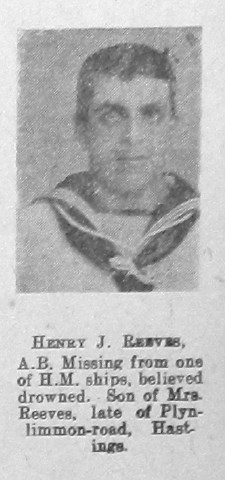 Henry John Reeves – The Laurentic Legacy